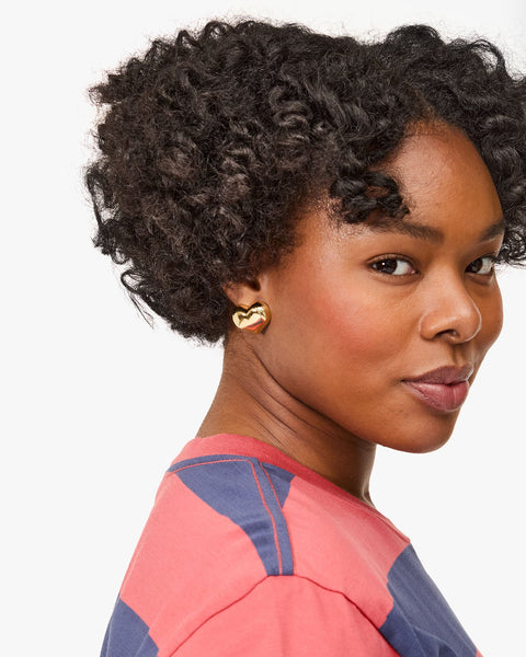 Mylar Heart Earrings – Clare V.